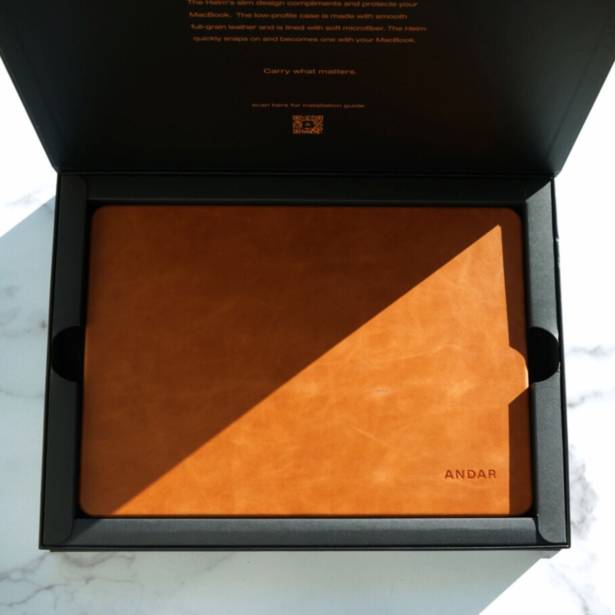 Leather MacBook Pro Case | MacBook Air Case | Andar