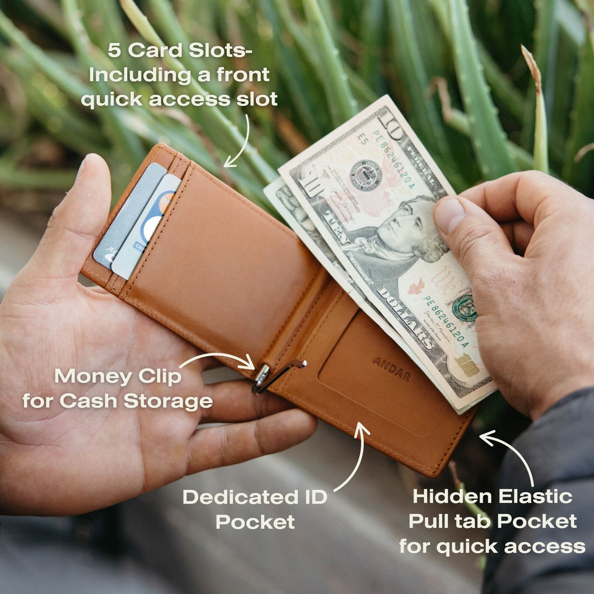 Money Clip Wallet | The Apollo Wallet | Andar