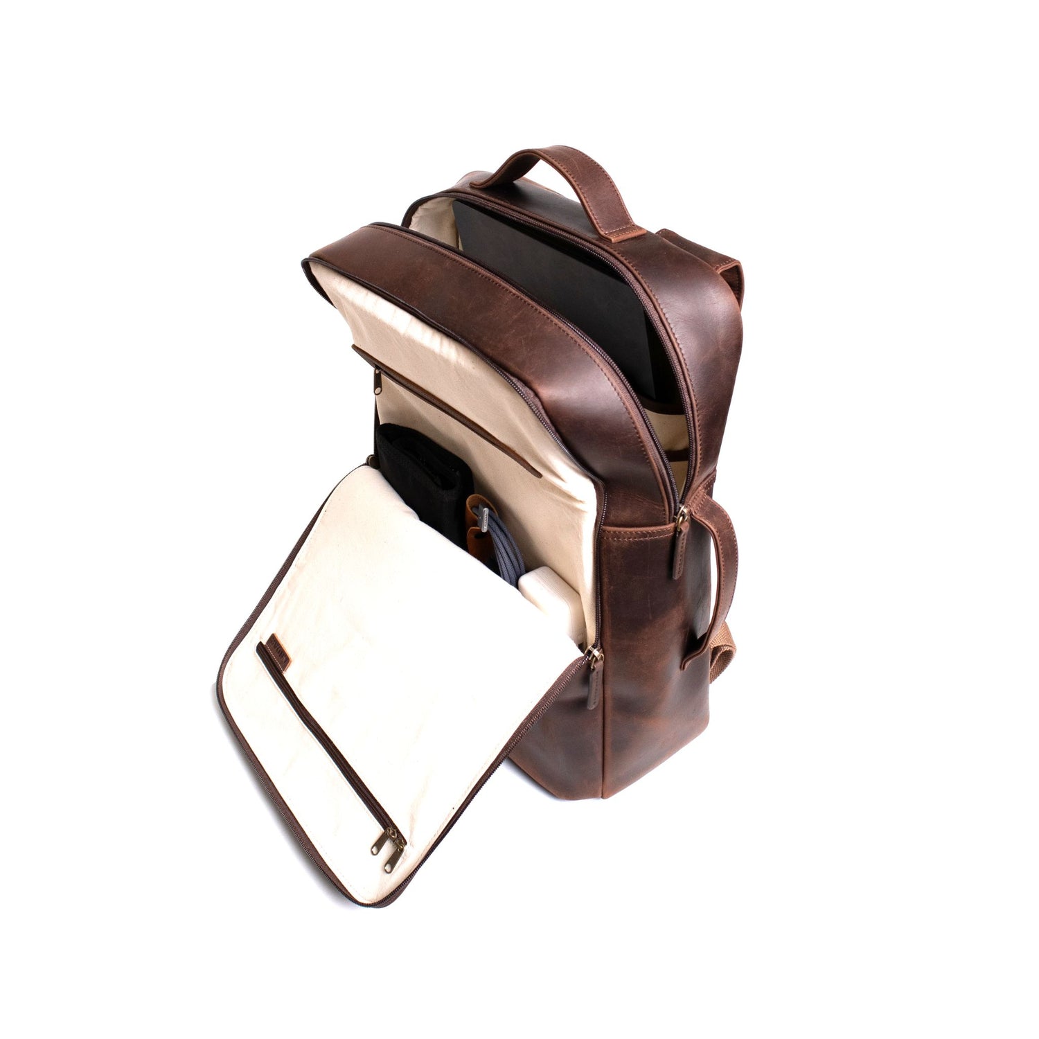 Leather Laptop Backpack | The Manhattan | Andar