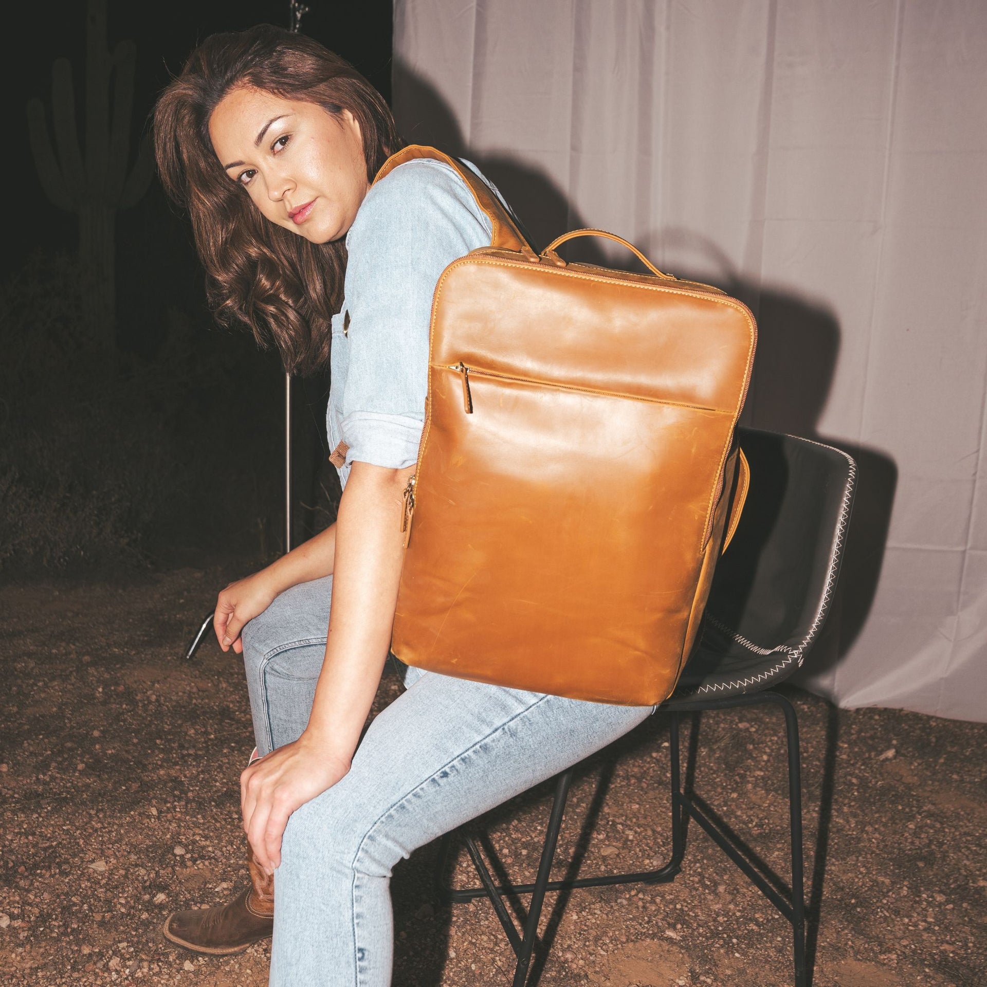 Leather Laptop Backpack | The Manhattan | Andar