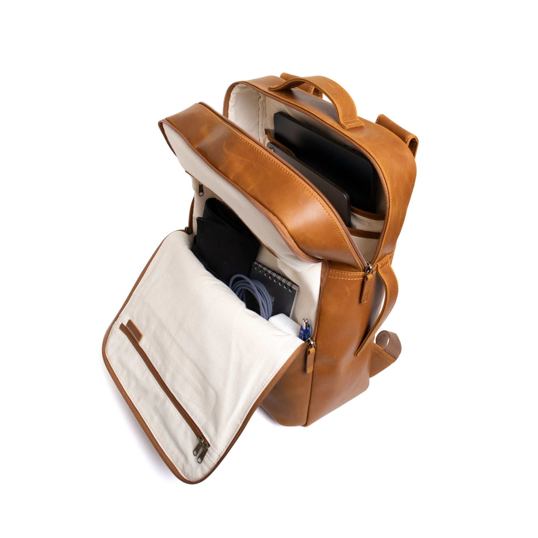 Leather Laptop Backpack | The Manhattan | Andar