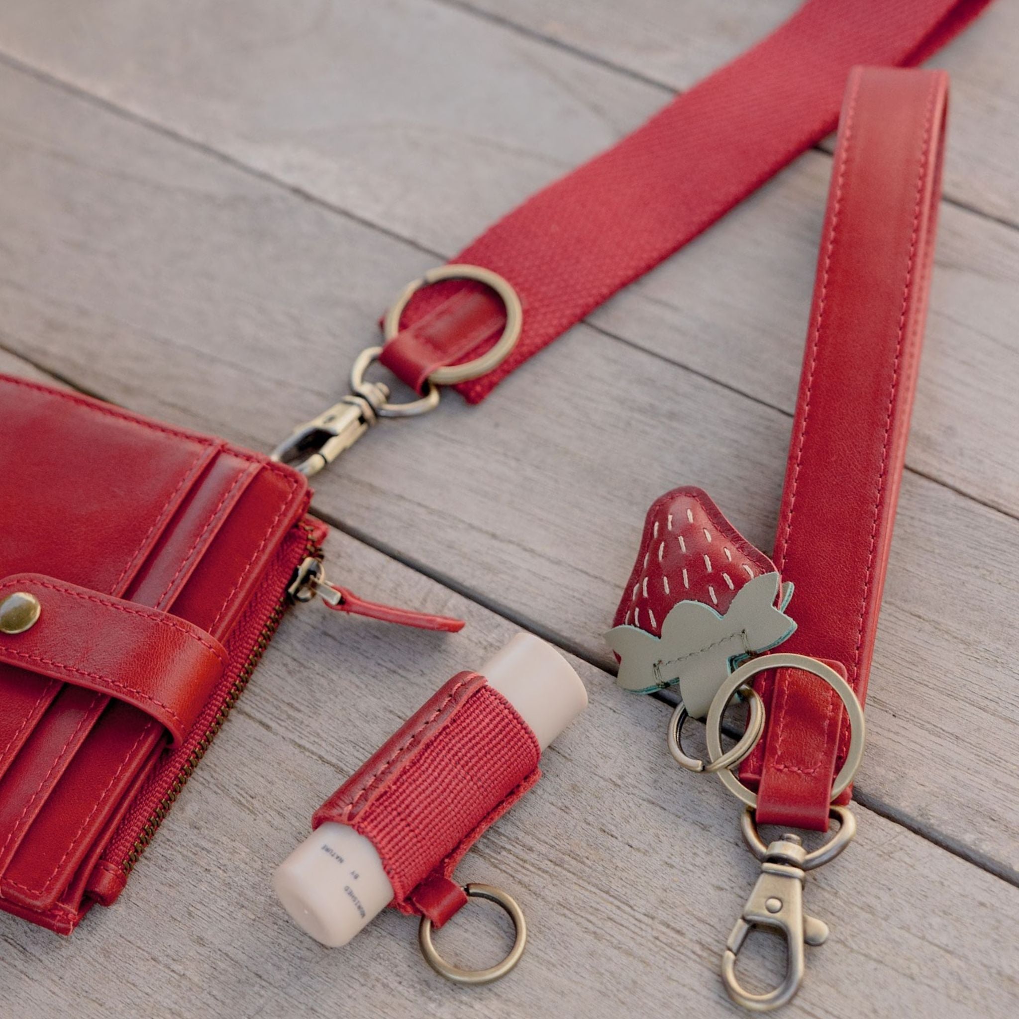 Leather Keychain Strap | The Tether | Andar