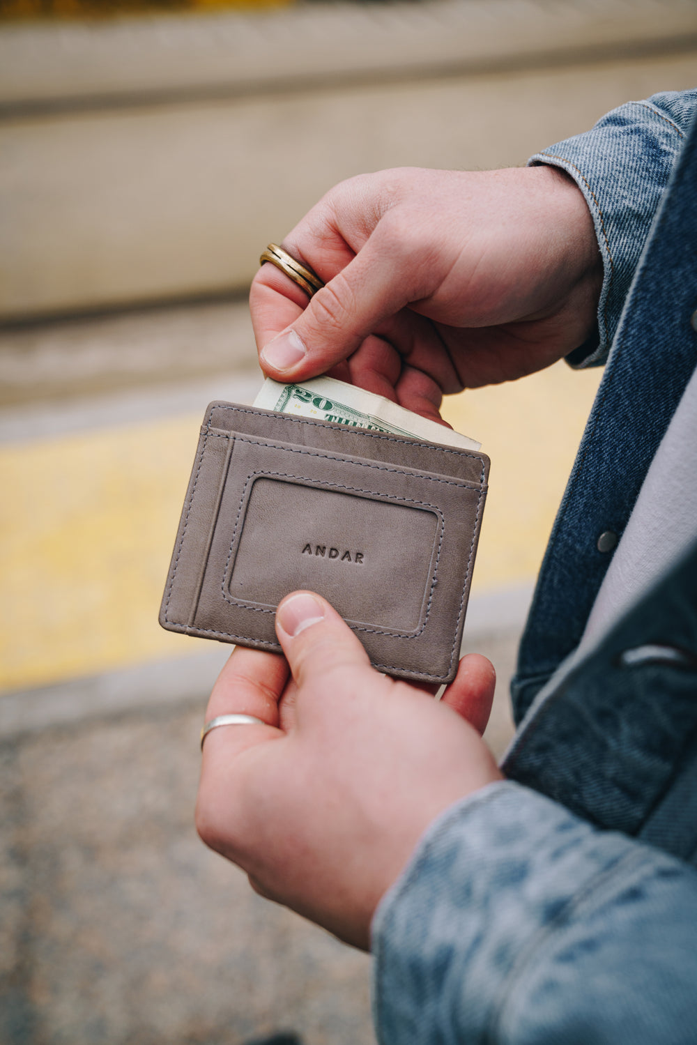 Slim Wallet | Minimalist Wallet | Andar