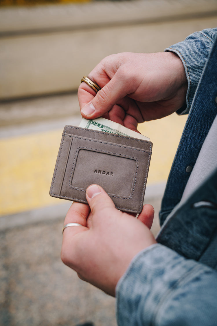 Slim Wallet | Minimalist Wallet | Andar
