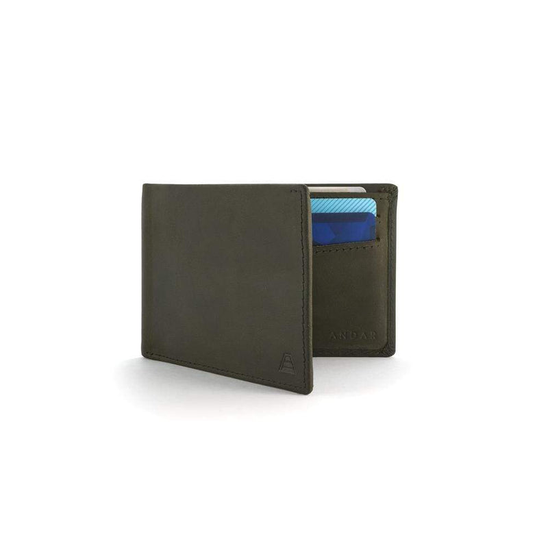 Mens Leather Bifold Wallet | The Ambassador | Andar